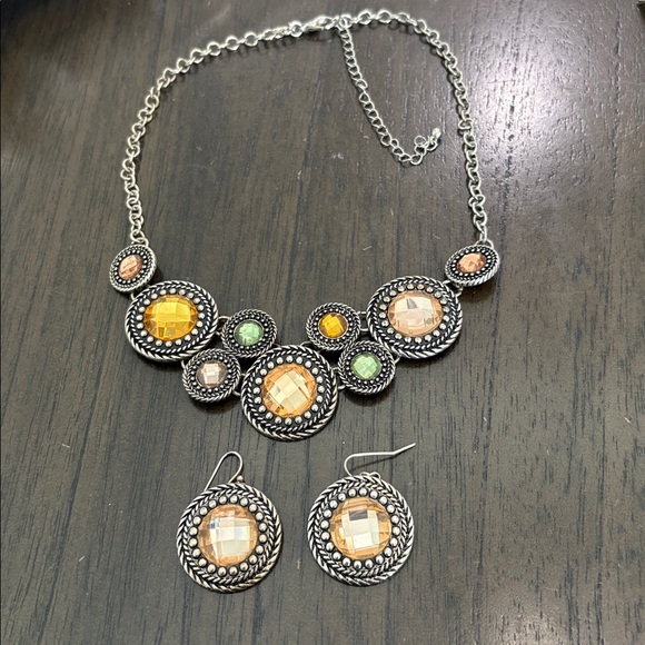 PD | Jewelry | Vintage Necklace And Earring Set | Poshmark